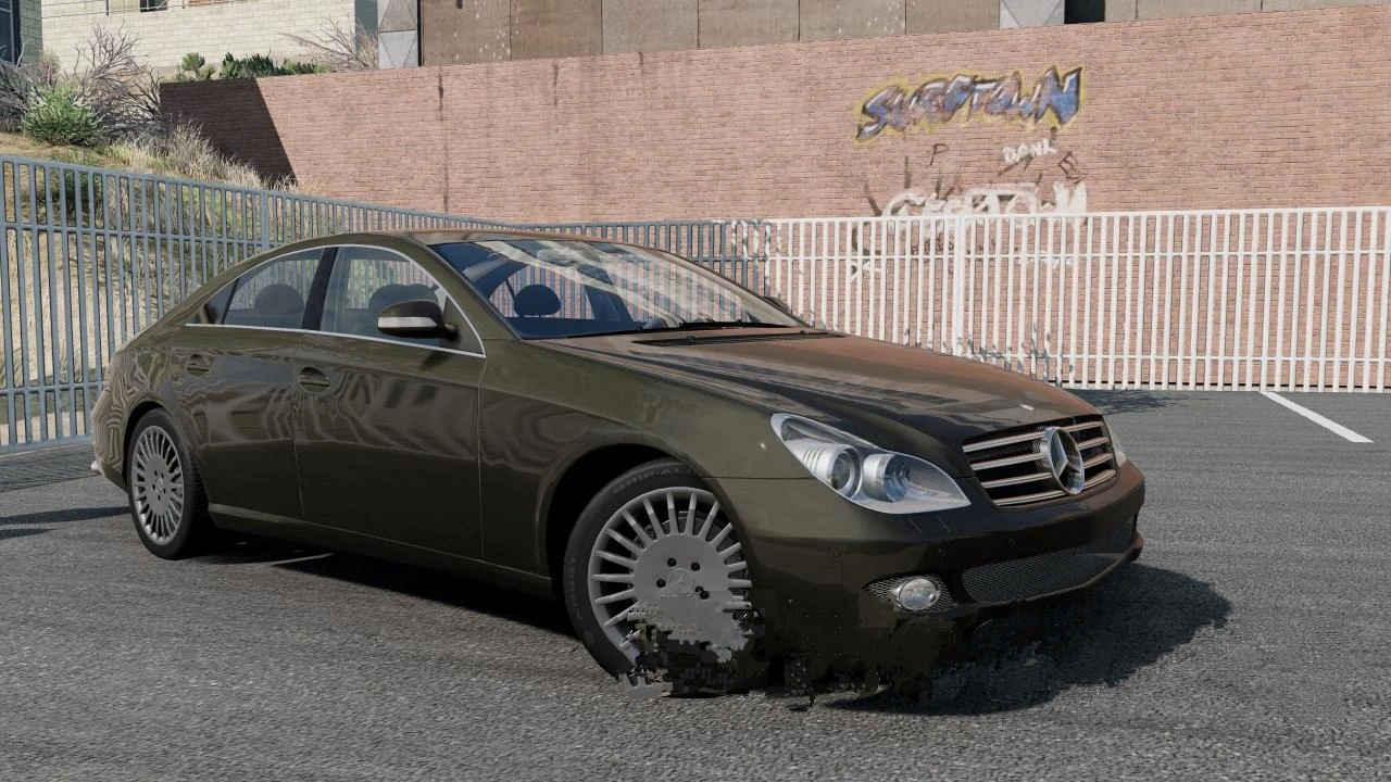 MOD CAR Mercedes-Benz CLS W219 FOR BeamNG 0.29.x - BeamNG.drive