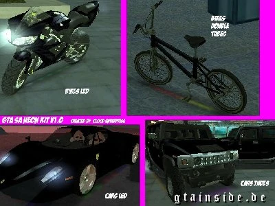 Neon Kit v 1.0 - GTA: SA