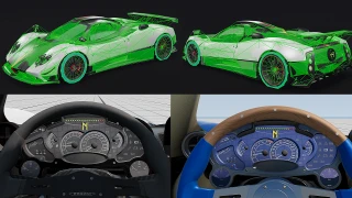 Pagani Zonda (14 Configs + custom parts) 1 - BeamNG.drive