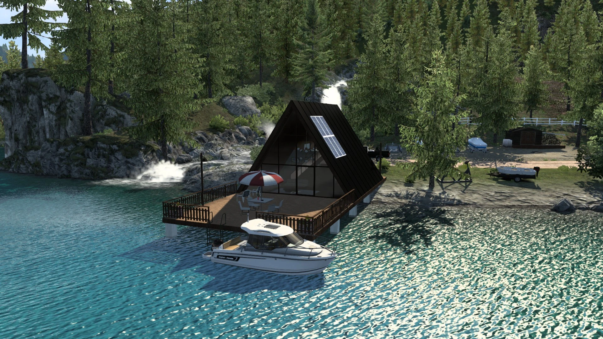 Lake cabin (A-Frame) v1.1.3 - ATS