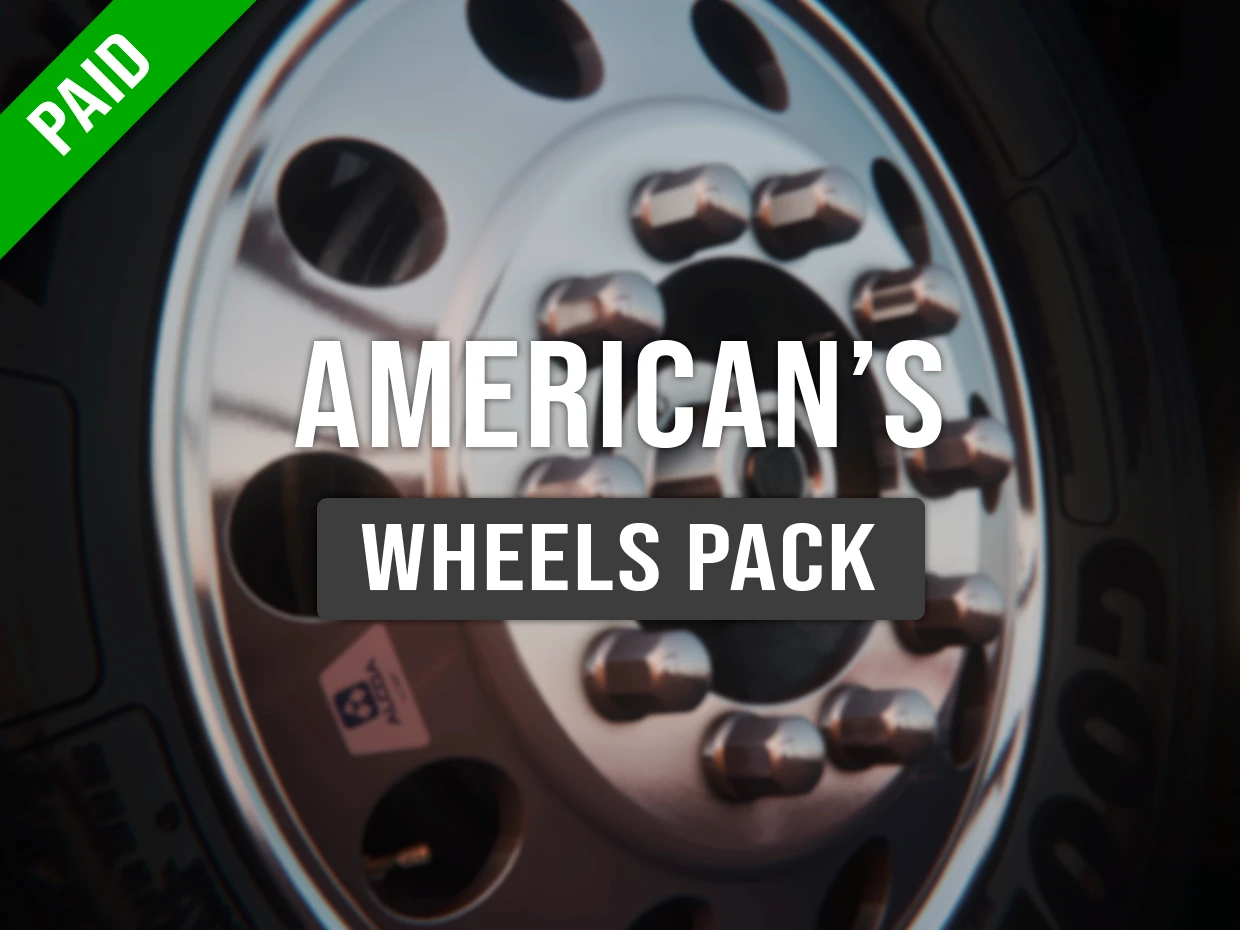 Jaspers American Wheel Pack/Tire Pack 2.6.0 - ATS