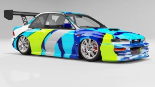 Subaru Impreza 22B with 36 configs Revamped 1.1 - BeamNG.drive