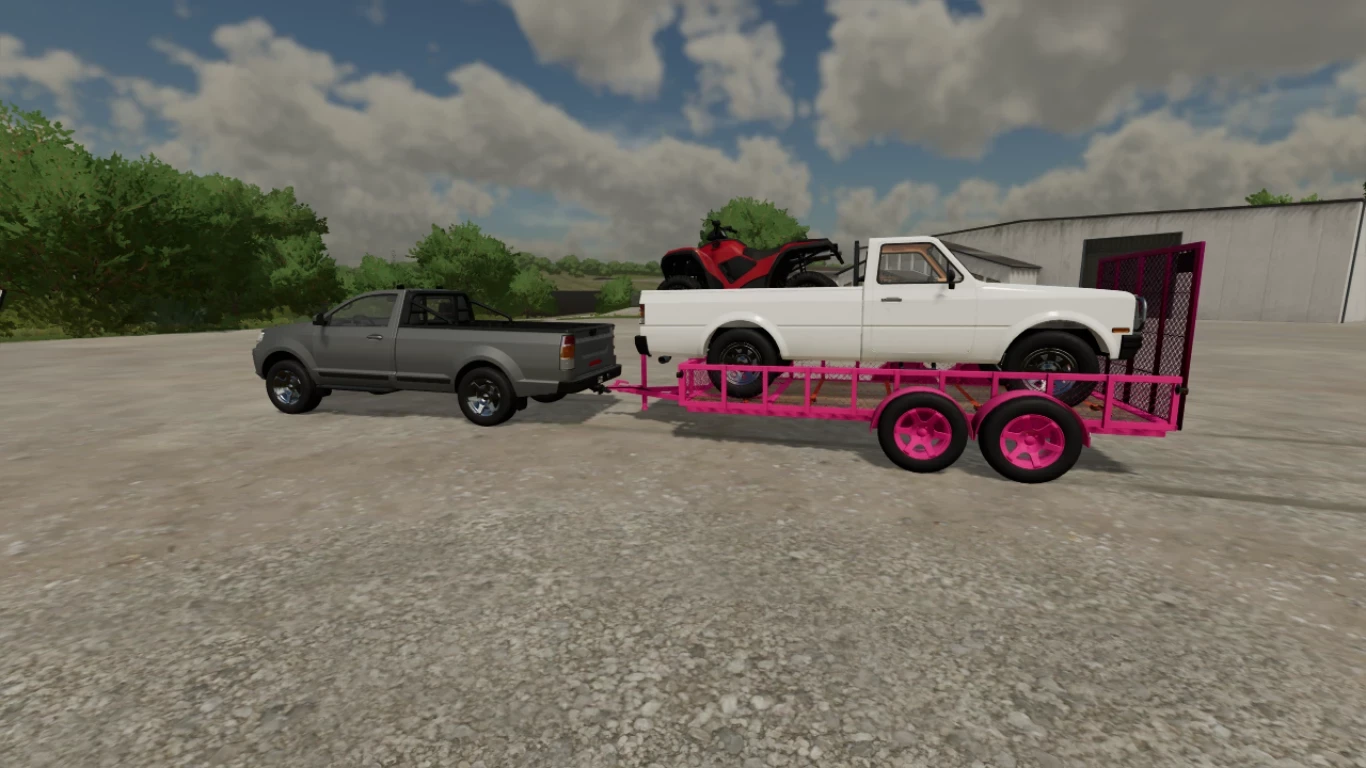 FTM Utility Trailer v 1.0 - FS 22