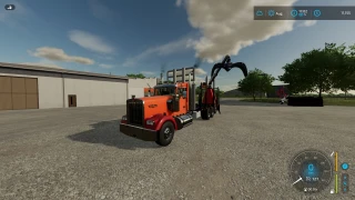 kenworth w900 log truck - FS 22