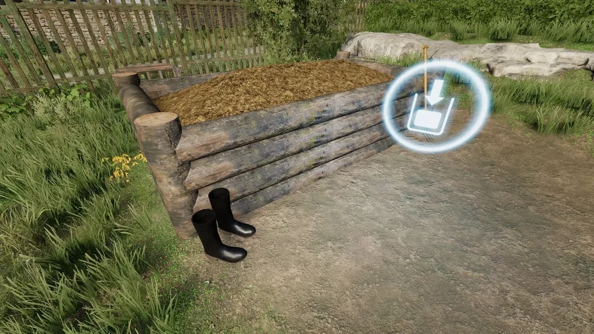 Manure and Compost Storage Hof Bergmann v 1.0.1 - FS 22