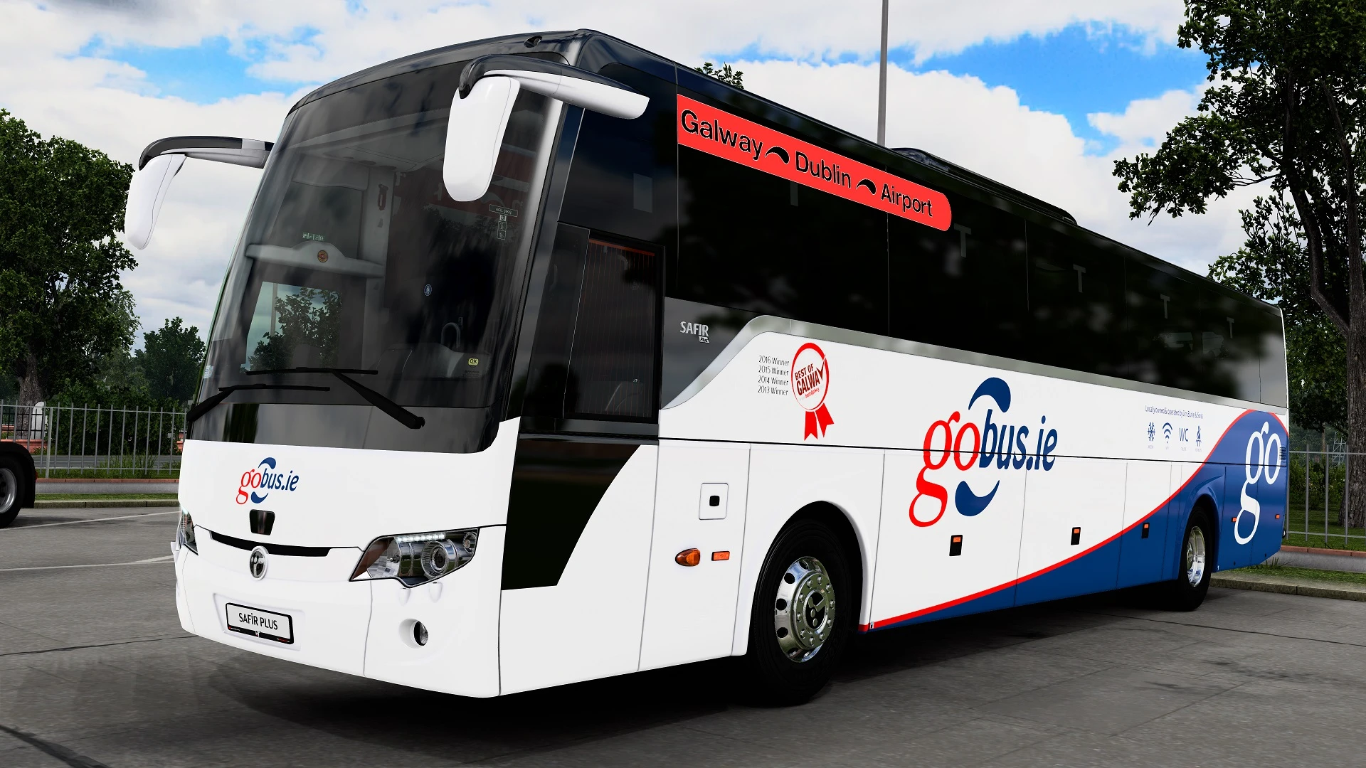 Temsa Safir Plus / HD13 – Go Bus Skin 1.0 - ETS 2