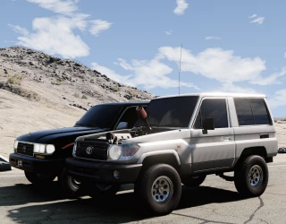 Toyota land crusier J70 V0.5 - BeamNG.drive