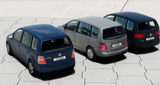 2003-2015 Volkswagen Touran (1T, Facelift, Facelift II) Pack BeamNG Mod 1 - BeamNG.drive