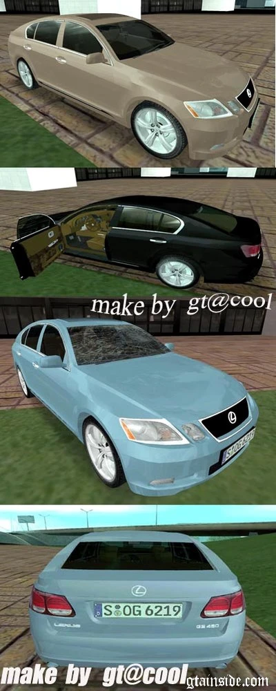Lexus GS430 v 2 - GTA: SA