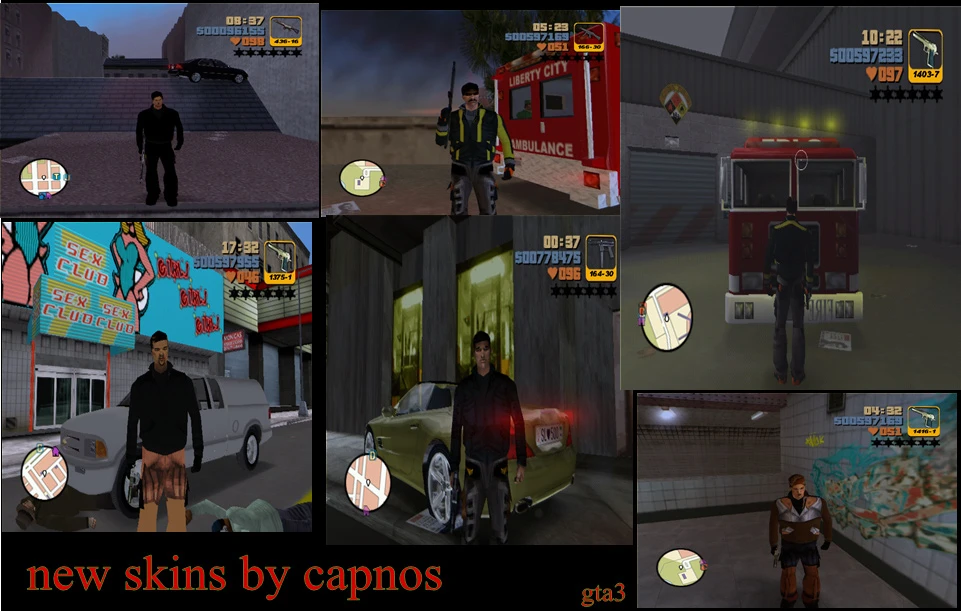 New Skins - GTA 3