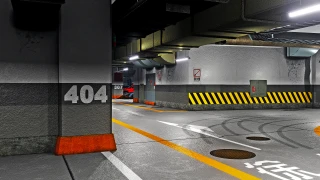 Kamurocho Underground Car park Showroom 4 - BeamNG.drive