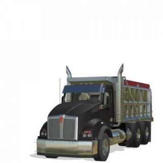Download Alers hauling kenworth T880 Thanos dump truck - FS 22 ...