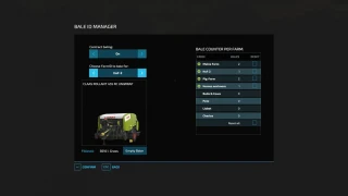 Bale ID Manager v 2.0.1 - FS 22