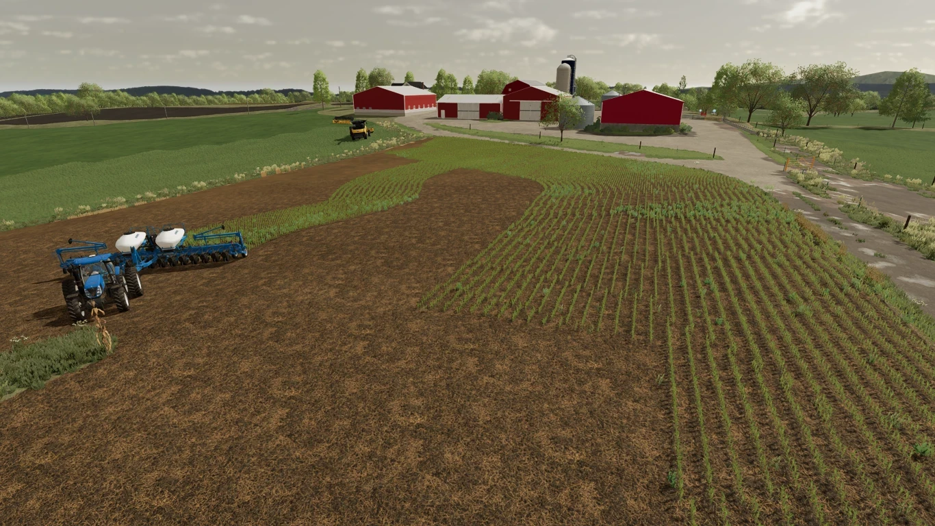 Kinze 3665 Blue Drive planter v 1.0 - FS 22
