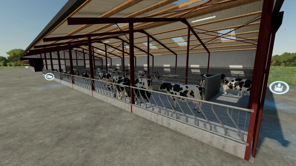 Slatted Cow Shed v 1.3 - FS 22