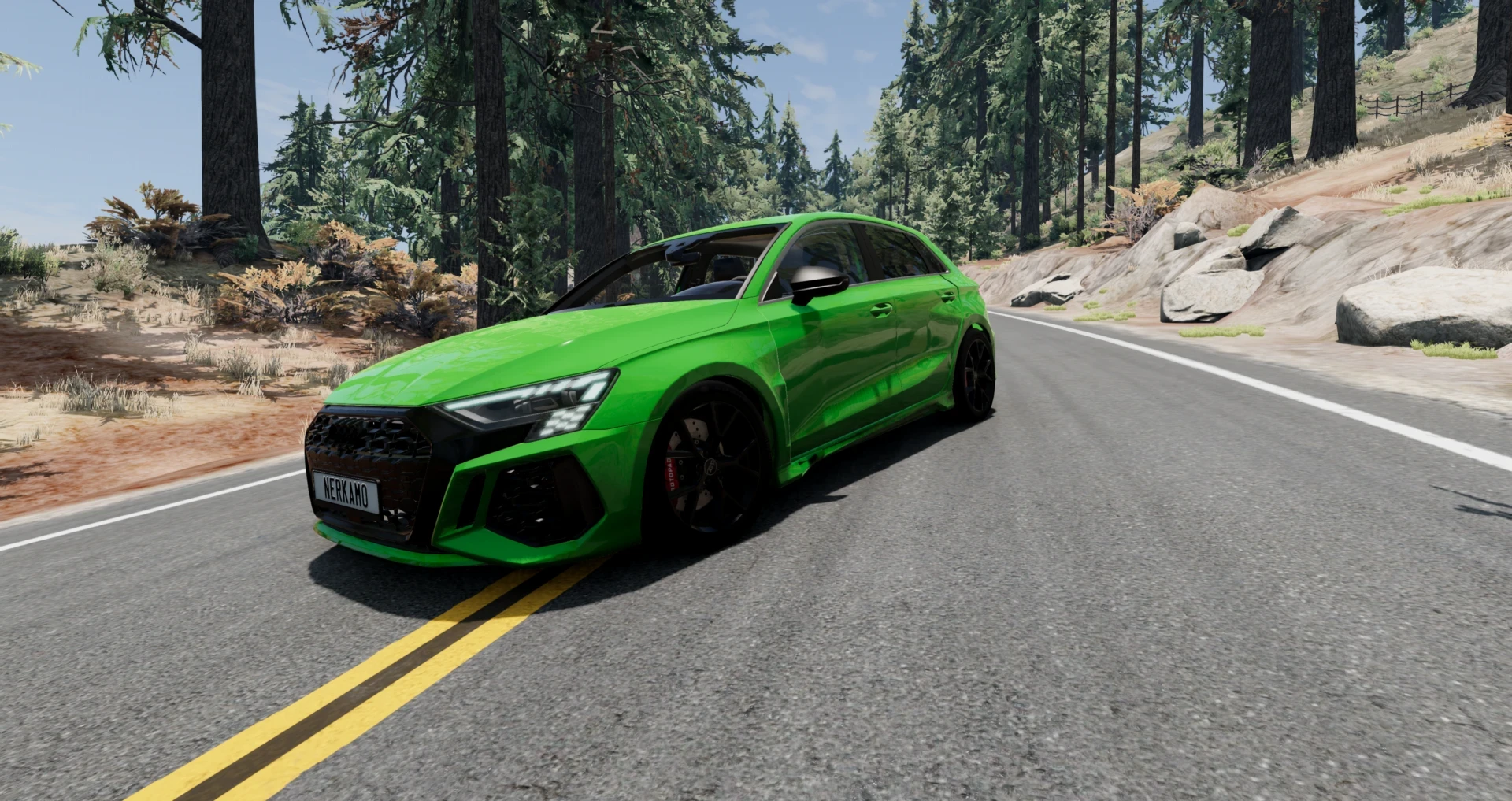 Audi RS3 Turbo 1.5 - BeamNG.drive