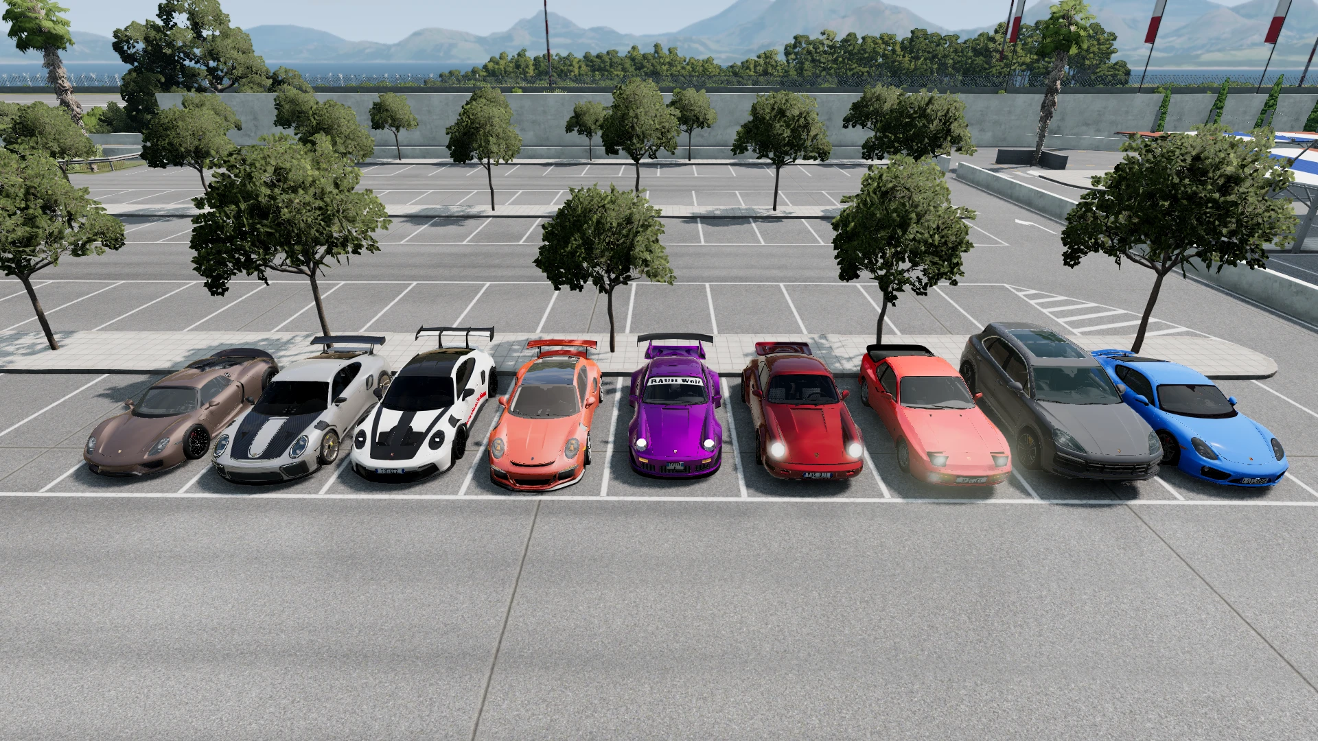 [9 CARS] Porsche Pack 1.1 - BeamNG.drive