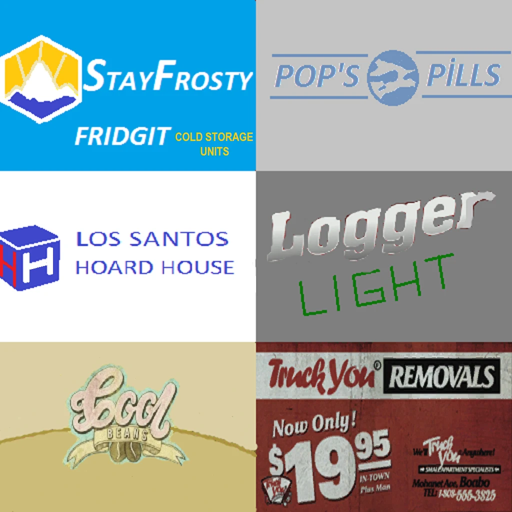 GTA V Benson Signs v 2 - GTA 4