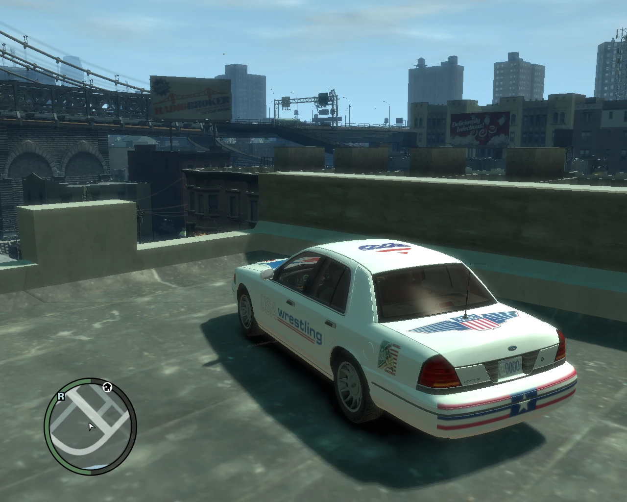 Ford Crown Victoria "U.S and A" paintjob - GTA 4