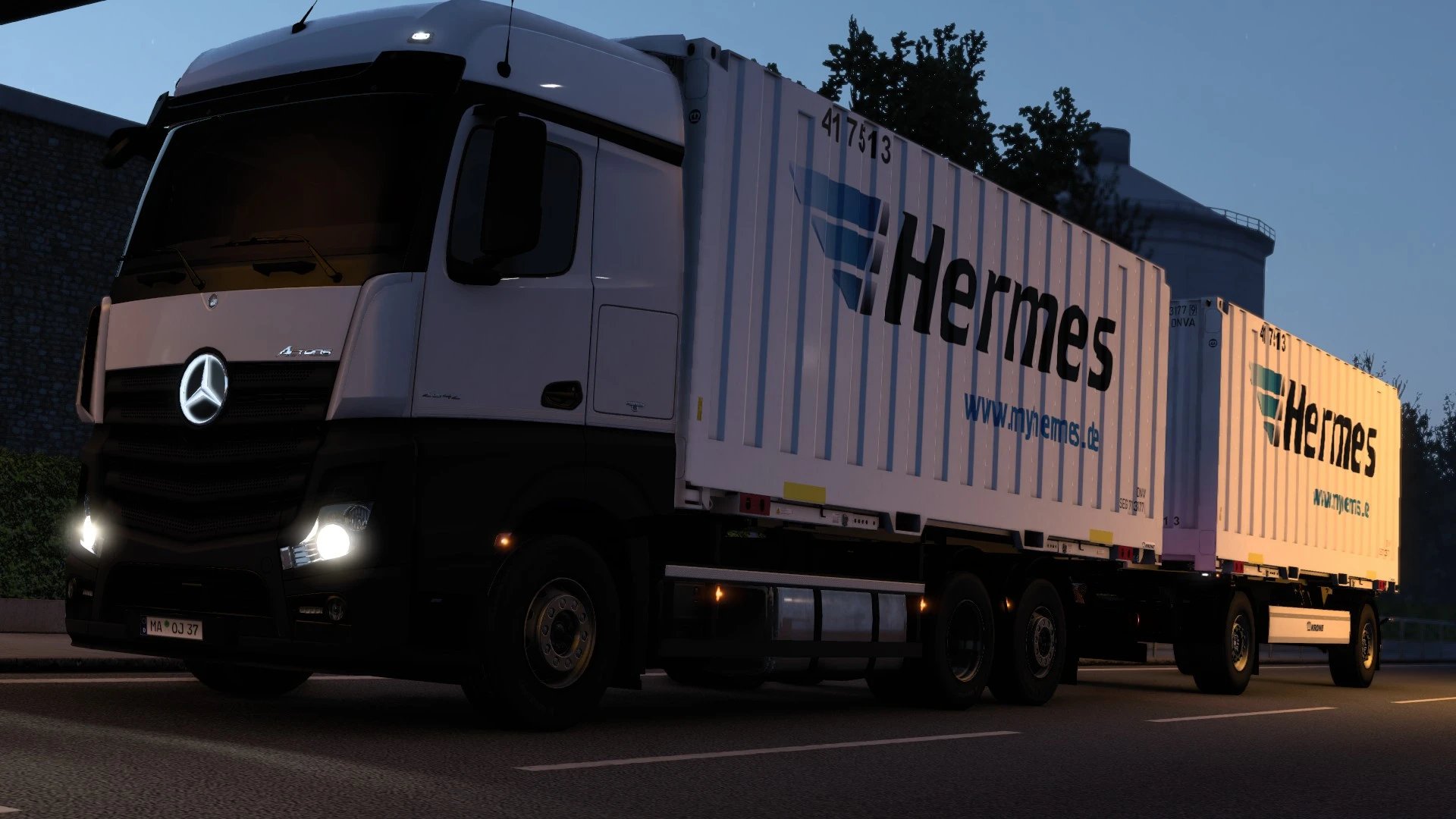 Swap Body Carrier Chassis Pack [Krone DLC required] 1.5.3 - ETS 2