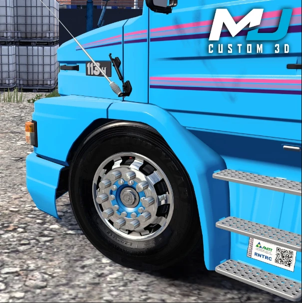 M CUSTOM 3D PACK DE RODAS PARA 1.48 - ETS 2