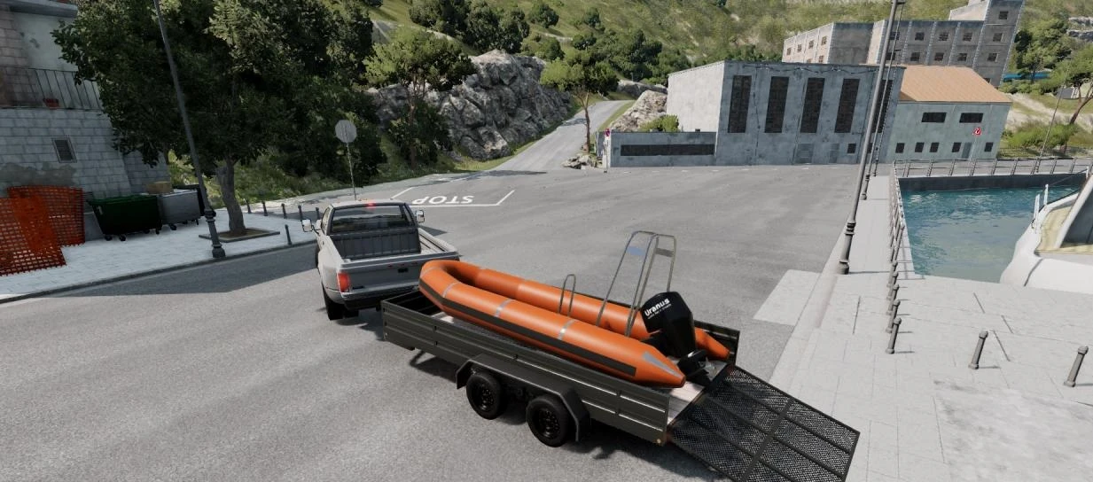 RESCUE BOAT WIP BETA - BeamNG.drive