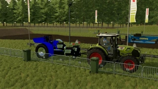 Blue Modified Pulling Tractor v 1.0 - FS 22