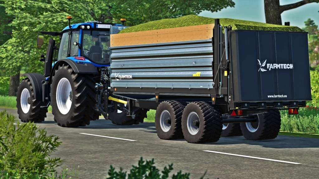 Farmtech Superfex 1200 Manure Spreader/Trailer v 1.0 - FS 22