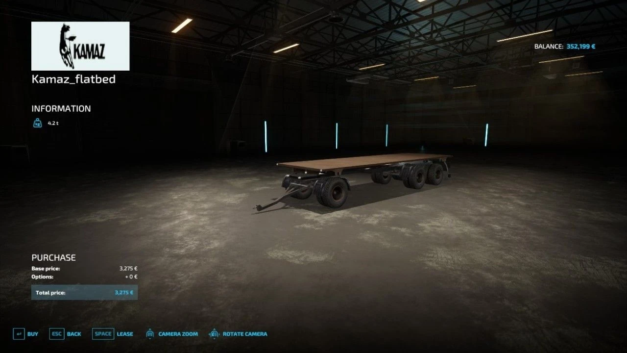 Kamaz platform v 1.1 - FS 22