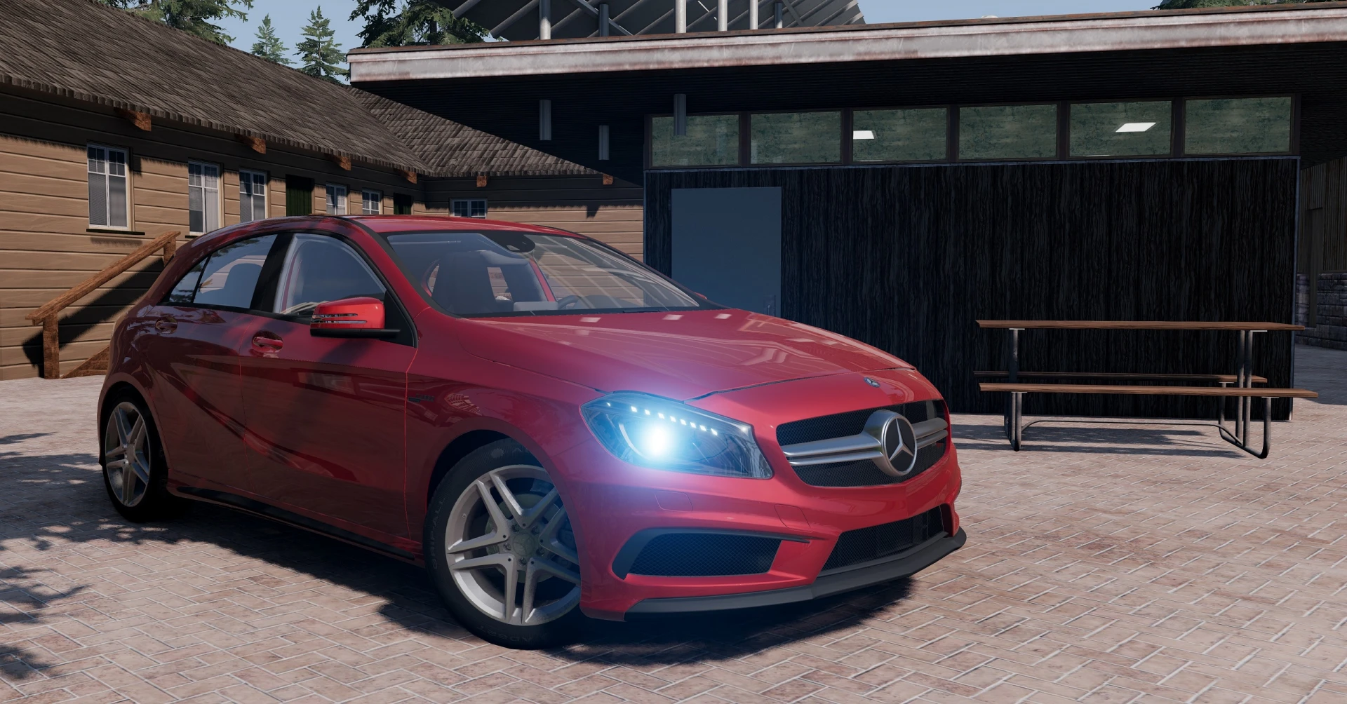 Mercedes-Benz A45 AMG 1.0 - BeamNG.drive