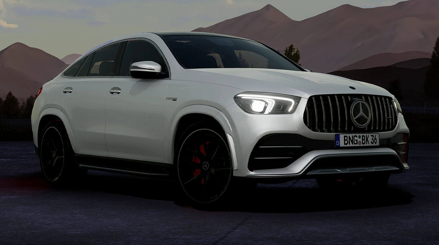 Mercedes-Benz GLE [PACK] 1 - BeamNG.drive