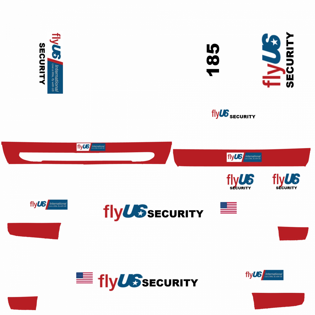 FlyUS Security Paintjob Pack - GTA 4