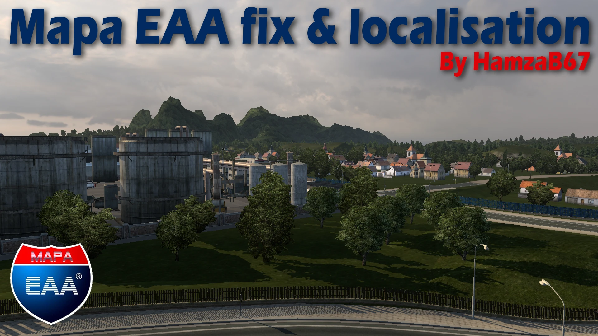 Mapa EAA Fix & Localisation v1.0 - ETS 2