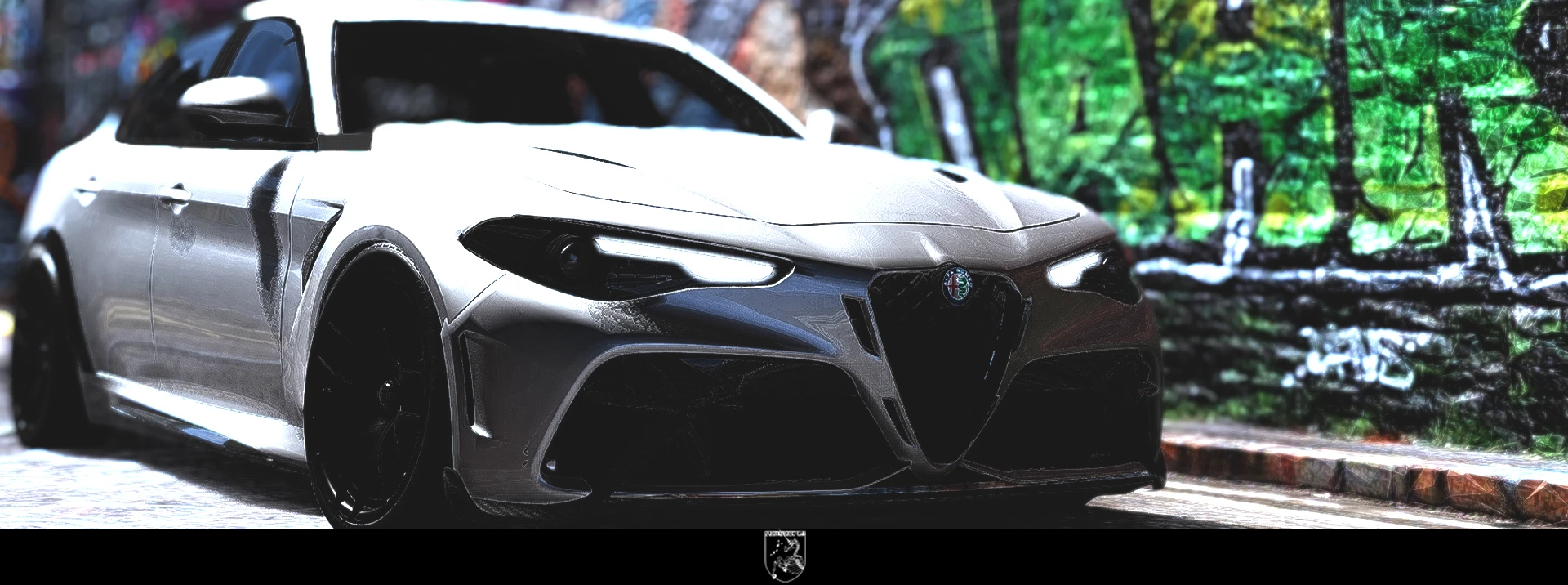 ALFA ROMEO GIULIA QUADRIFOGLIO MODDED By ARMORED LAB - BeamNG.drive