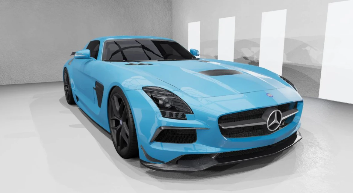 Mercedes SLS Amg Free Release - BeamNG.drive