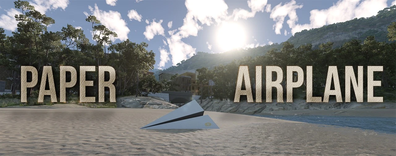 Paper Airplane 1.0 - BeamNG.drive