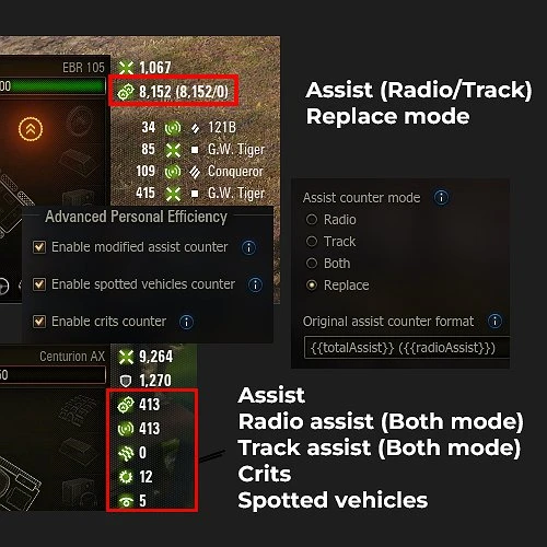 World of Tanks Damage Panels - ModLand.net