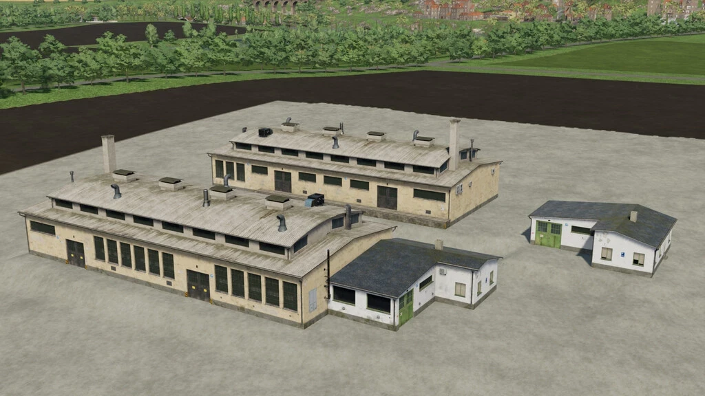 European Decorative Buildings Pack v 1.0 - FS 22