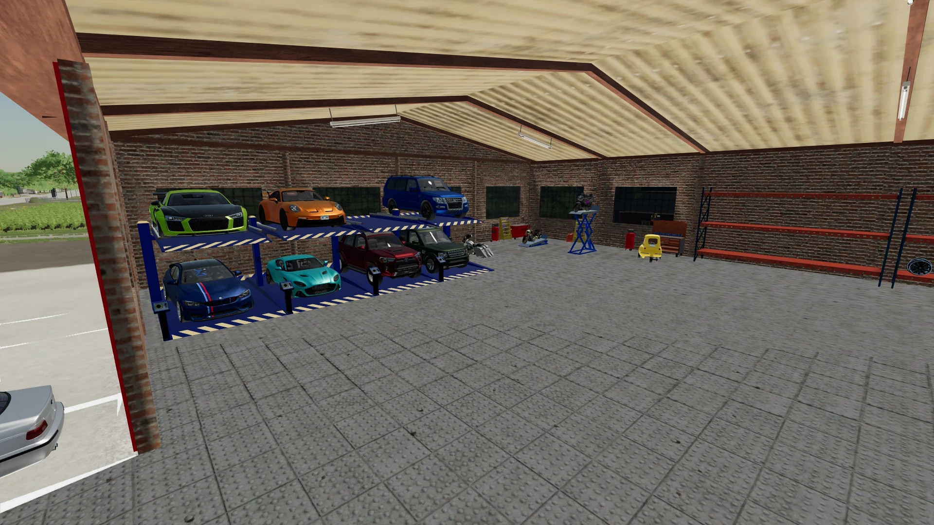 Garage for cars and motocycles v 1.0 - FS 22