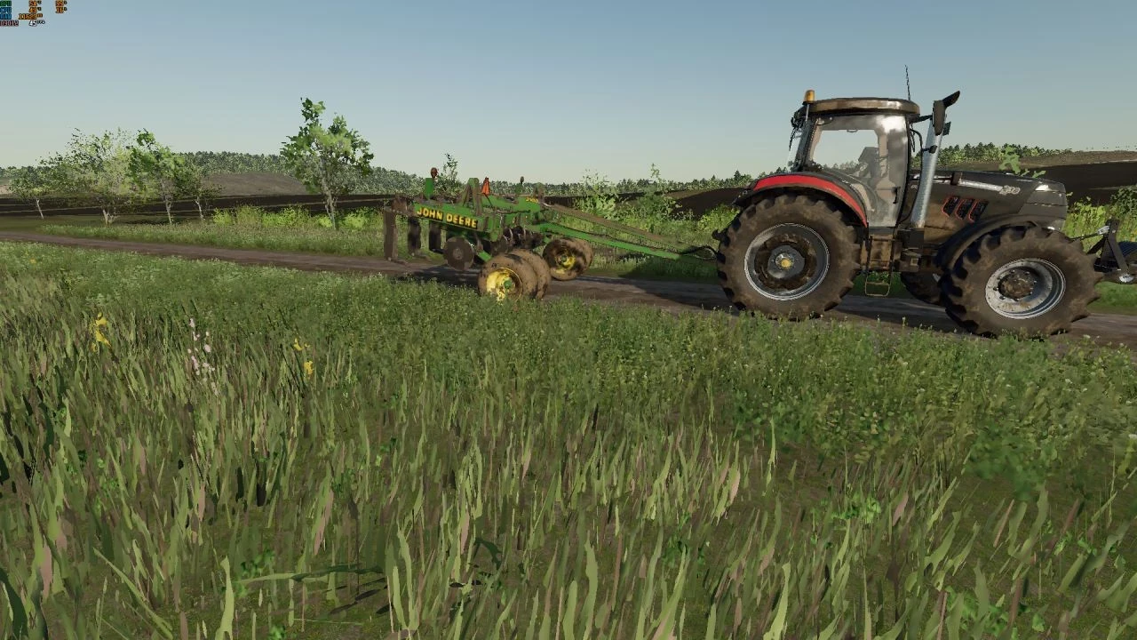 John Deere 2100 In-line 7 shank ripper v 1.0.1 - FS 22