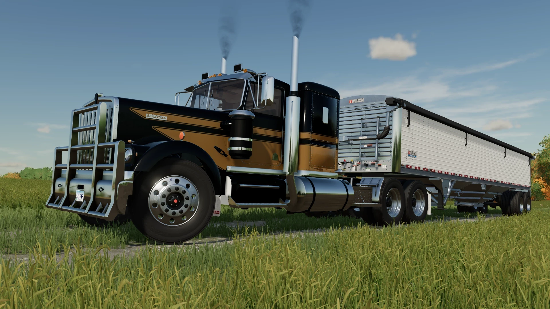 Kenworth W900A Flat Top v 1.8.1 - FS 22