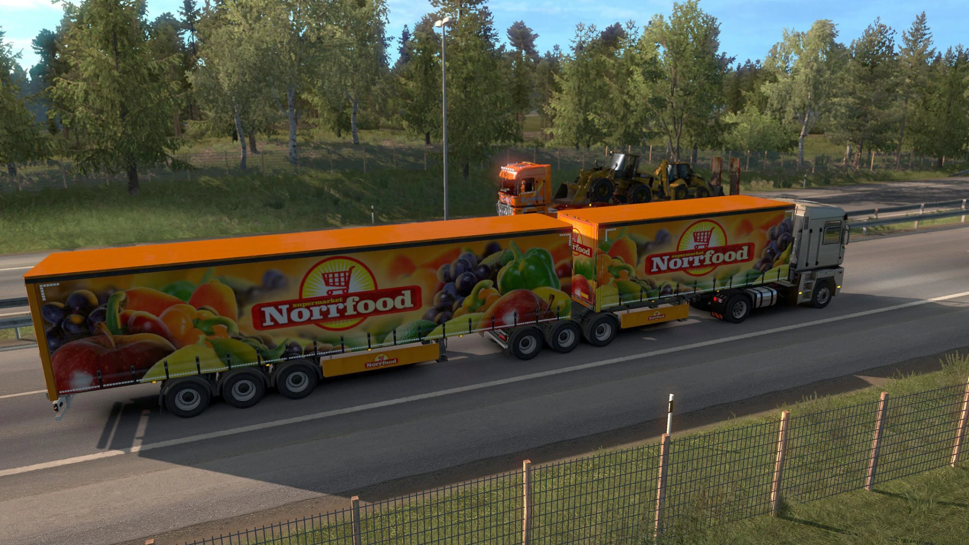 Multiple Trailers in Traffic v1.56.2 - ETS 2