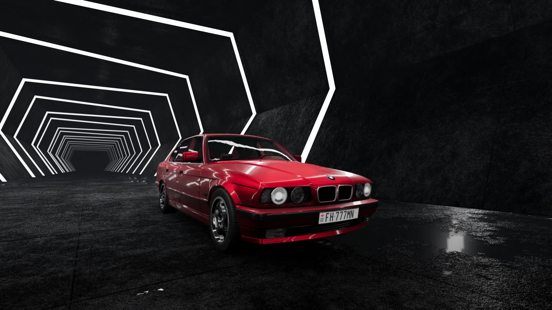 BMW (E34) 5 Series 1 - BeamNG.drive