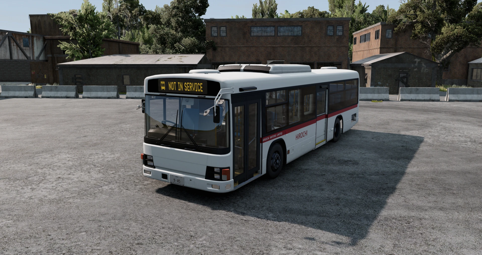 Mod Hirochi Aero Japanese Bus Release For BEAMNG DRIVE 0.30.x 0.30.x ...