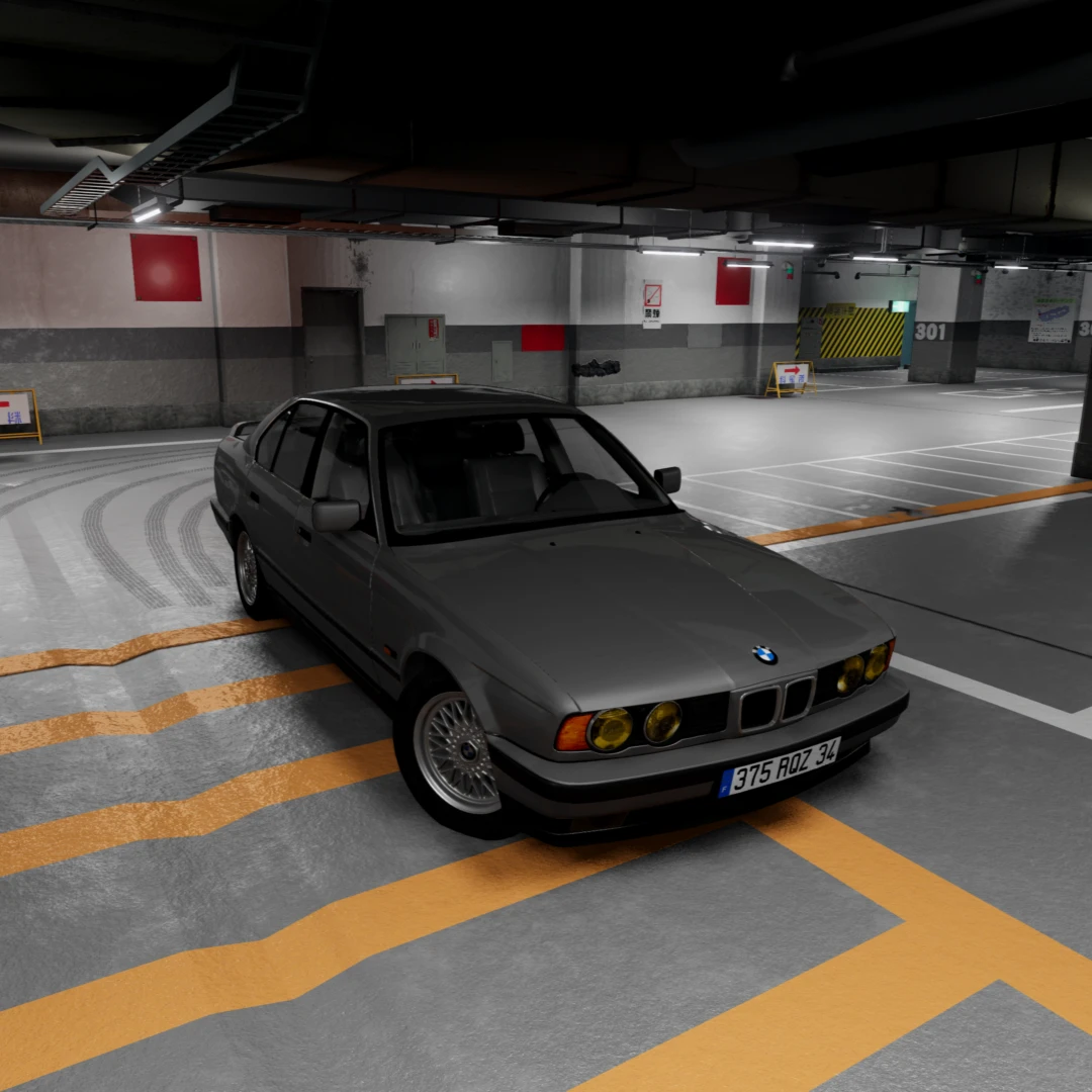 BMW 5er E34 - BeamNG.drive