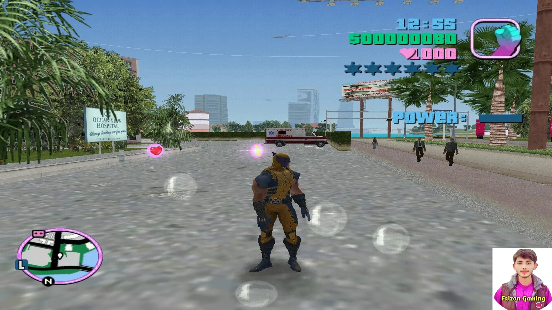 Superhero Wolverine Mod 2 - GTA: Vice City