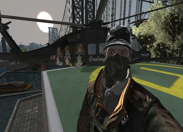 Love Live Printemps Helicopter (MH-X Silent Hawk) - GTA 4