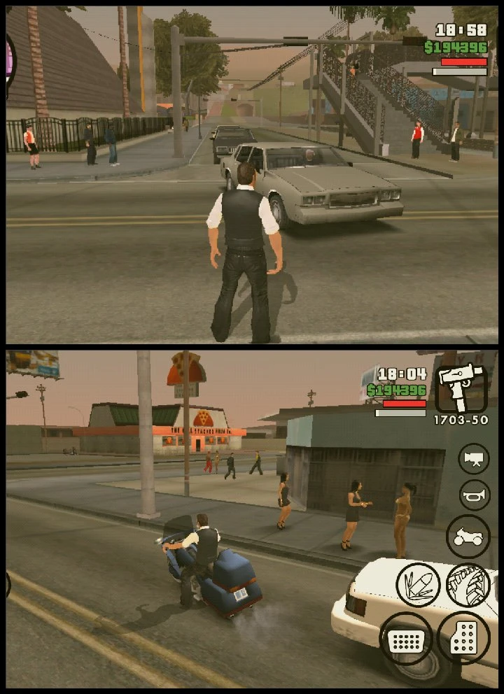 Popcycle for High peds Population (Android) - GTA: SA