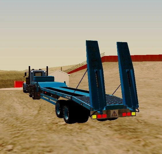 Trailer with Hydaulic Ramps - GTA: SA
