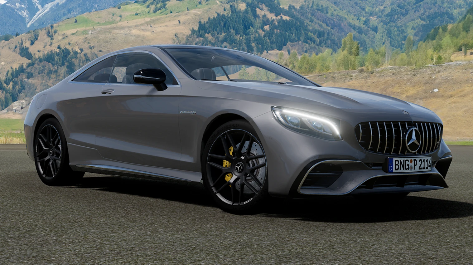 Mercedes-Benz S-Class Coupe 1 - BeamNG.drive